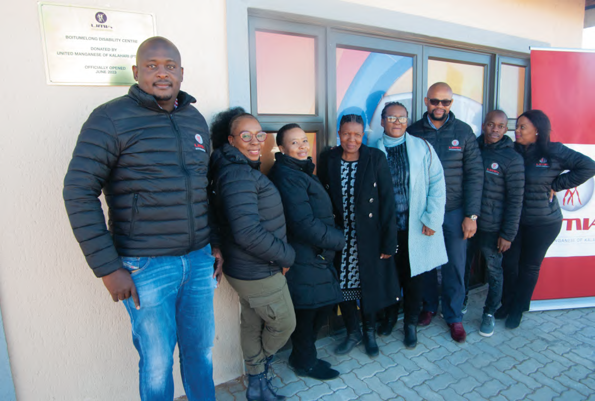 UMK hands over Boitumelong Disability Centre - United Manganese of ...